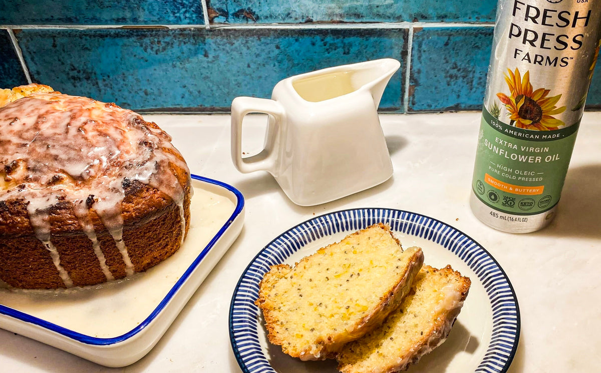 Lemon Poppy Seed Loaf Cake – Fresh Press Farms
